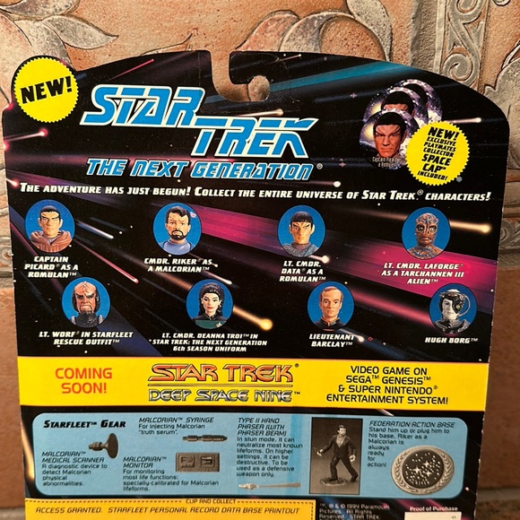 Star Trek | Toys | Star Trek The Next Generation Commander Riker As A ...